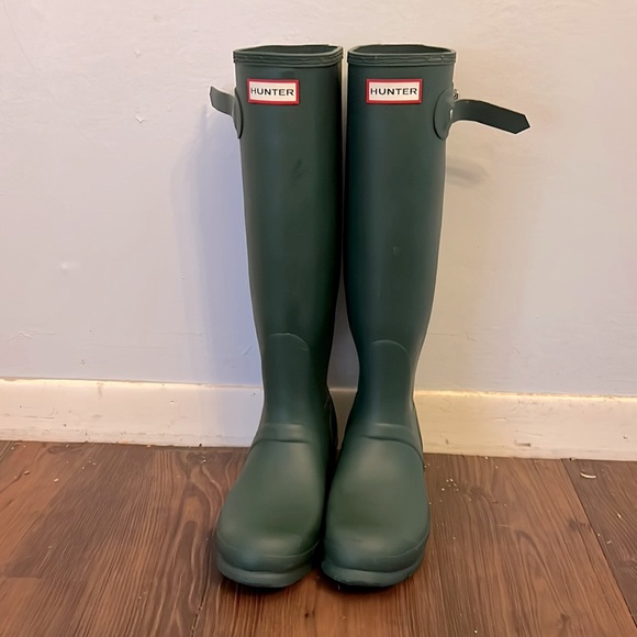 Hunter | Shoes | Hunter Boots Original Matte Green | Poshmark